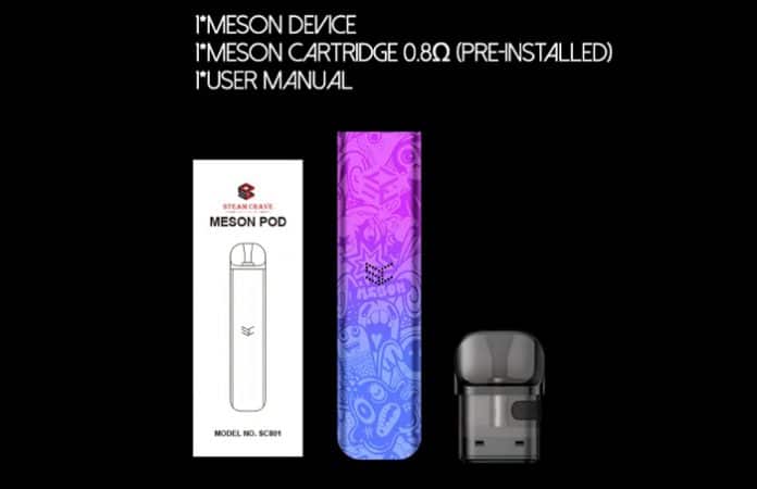 Steam Crave Meson Pod Preview - Steam Crave Get Into Pods! - Ecigclick