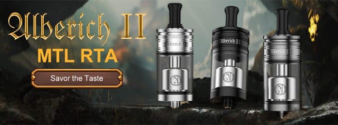 Vapefly Alberich II MTL RTA Preview - Updated Top Airflow Design ...