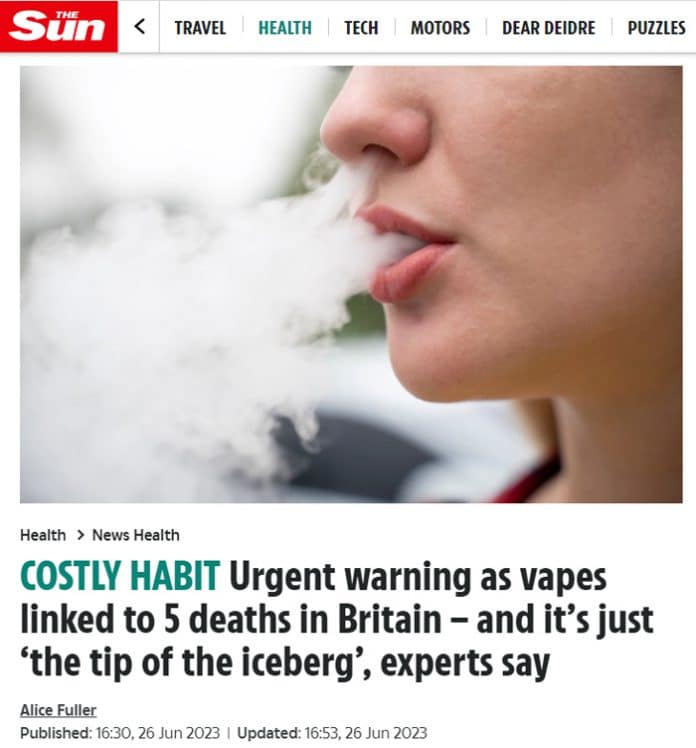 New Wave Of Anti-Vaping UK Press Articles? - Ecigclick