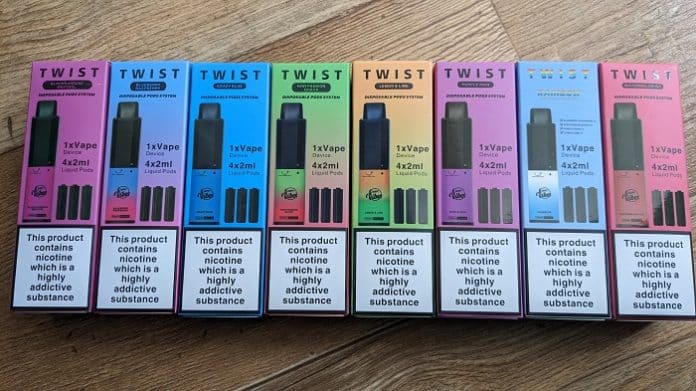 Happy Vibes Twist Disposable Pod System Review - Four Pods & A ...