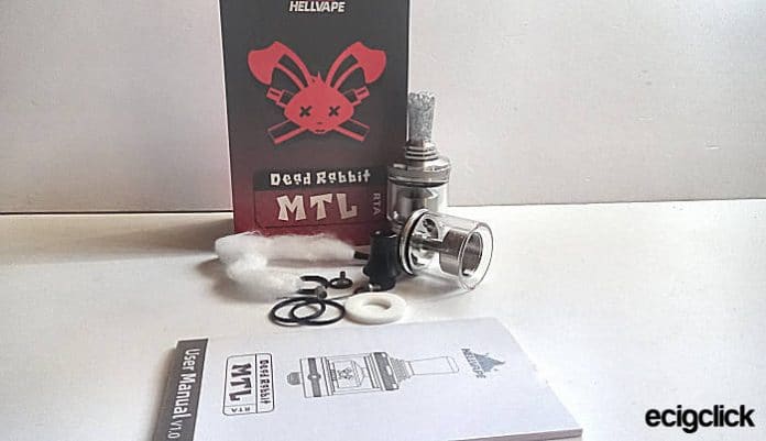 Hellvape Dead Rabbit MTL RTA Review -An MTL Dead Bunny? - Ecigclick