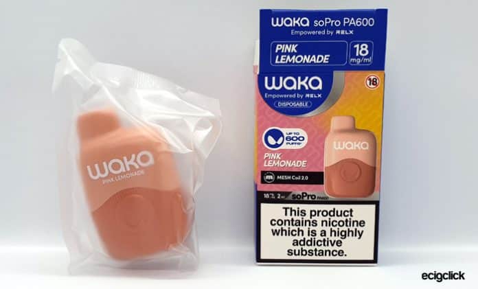 RELX Waka SoPro PA600 Disposable Vape Review - Absolutely Epic! - Ecigclick