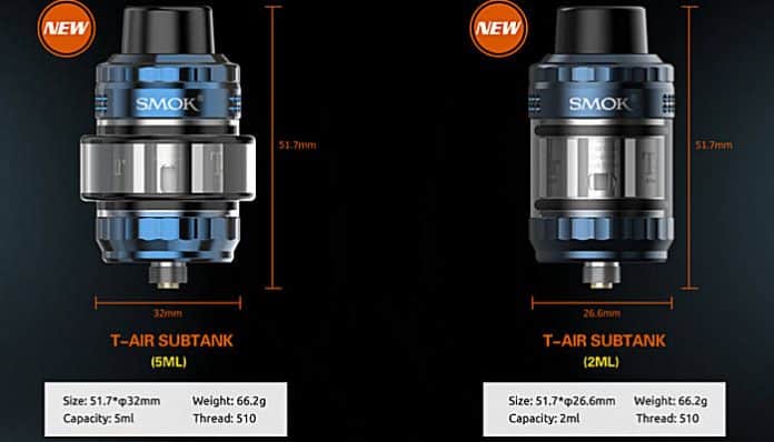Smok T-Air SubTank Review - A New Tank From Smok - Ecigclick
