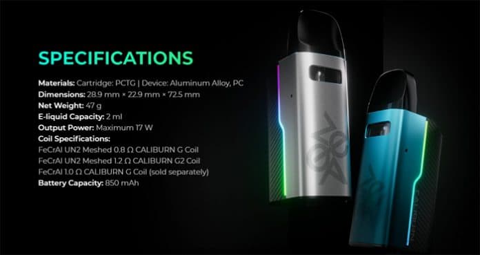Uwell Caliburn GZ2 Review - Did The "Tron" Light Show Give Me A Buzz ...