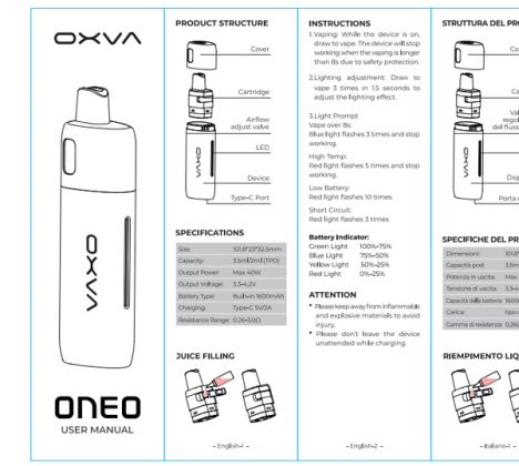 OXVA Oneo Review - Performs Like A Sub Ohm Tank! - Ecigclick