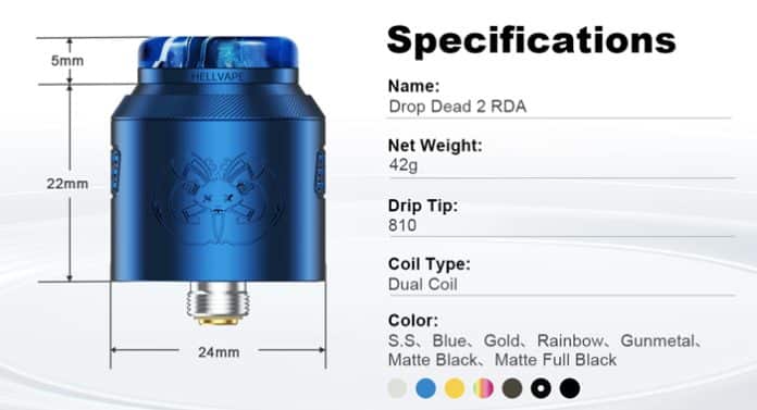 Hellvape Drop Dead 2 RDA Preview - The Combo Is Back! - Ecigclick