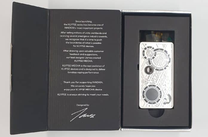 Innokin Klypse Mecha Review - Stunning Design & Flavour - But Not All ...