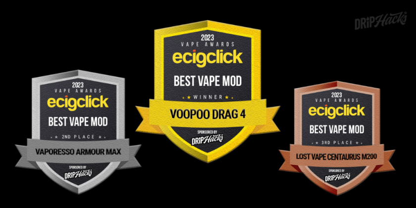 Ecigclick Vape Awards 2023 - Voted by Vapers - Results - Ecigclick