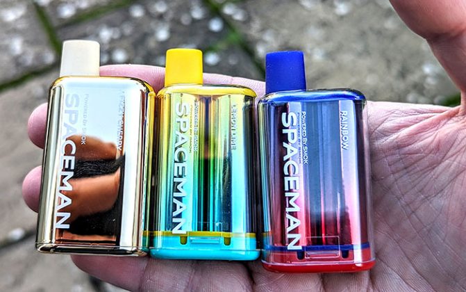 SMOK Spaceman B600 Disposable Vape Review - Ecigclick