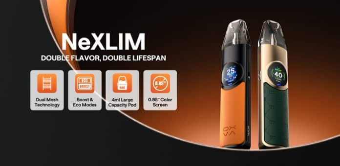 OXVA NeXLIM Pod Kit Review - Update Over 8,000 Puffs From One Pod ...